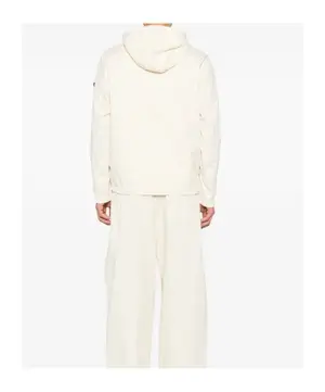 Stone Island Zip-up Hooded Jacket - Ivory