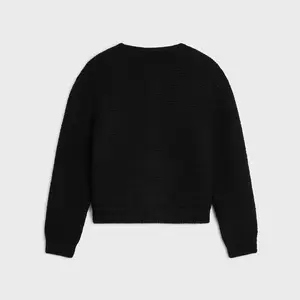 Celine Wool Cardigan - Black