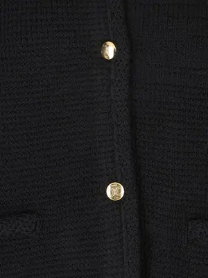 Celine Wool Cardigan - Black