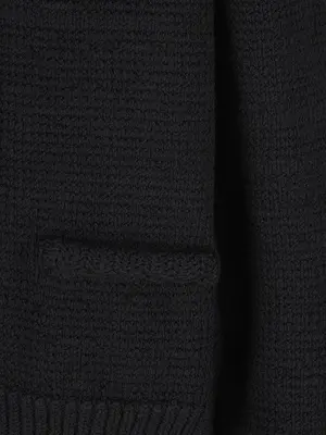 Celine Wool Cardigan - Black