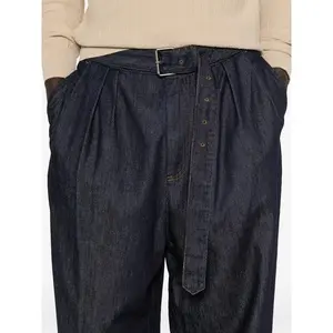 Dries Van Noten Belted Wide-leg Jeans - Blue