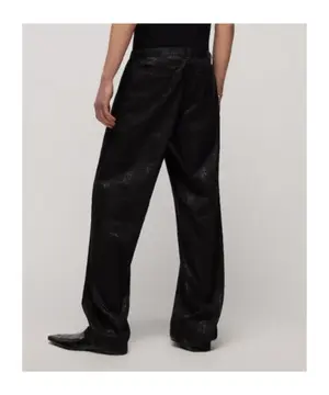 Gucci Printed Cotton Denim Pants
