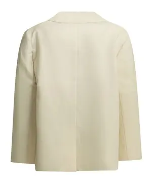 Brunello Cucinelli Double-breasted Tailored Blazer - Ivory