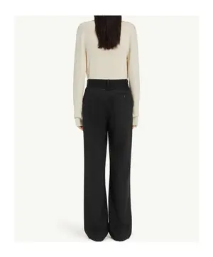MAISON MARGIELA Tailored Trousers With Denim Waistband