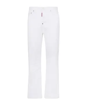 Dsquared2 642 Straight-leg Jeans - White