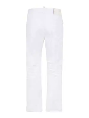 Dsquared2 642 Straight-leg Jeans - White
