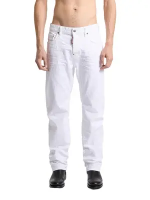 Dsquared2 642 Straight-leg Jeans - White