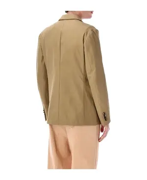 Dries Van Noten Peak Lapel Suit Jacket - Camel