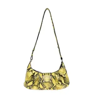 Balenciaga Pamela Python Embossed Medium Shoulder Bag