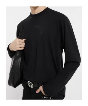 Gucci Crewneck Long-sleeve T-shirt