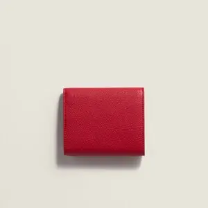 Miu Miu Small Leather Wallet - Red
