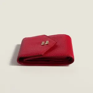 Miu Miu Small Leather Wallet - Red