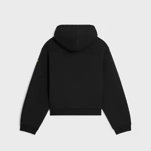 Celine Cotton Fleece Zipped Hoodie