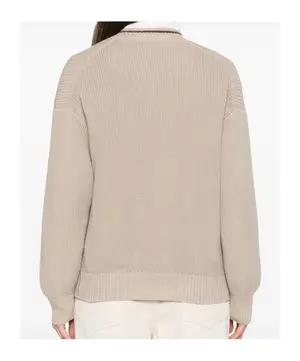 Brunello Cucinelli Cardigan With Striped Detail