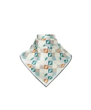 Fendi Monogrammed Square Scarf