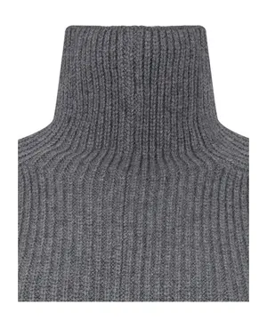 Magda Butrym High Neck Knitted Dress