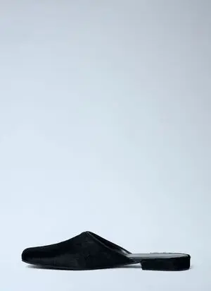 THE ROW Penelope Mules - Black
