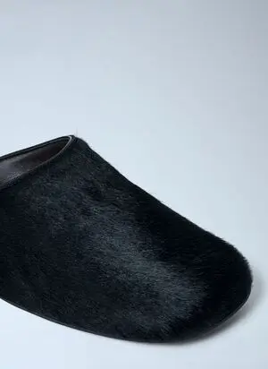 THE ROW Penelope Mules - Black