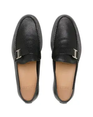 Bally Metal Buckle Loafer