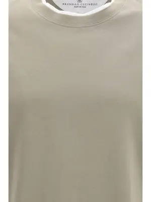 Brunello Cucinelli Layered-effect Crewneck T-shirt