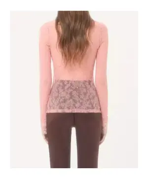 Valentino Garavani Stretch Lace Cardigan - Pink