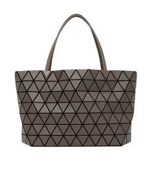 Issey Miyake Bateau Matte Zipper Shoulder Bag - Brown