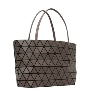 Issey Miyake Bateau Matte Zipper Shoulder Bag - Brown