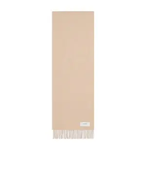 Celine Scarf In Cashmere - Natural Color