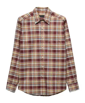 Prada Checked Cotton Shirt