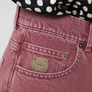 Chloé High-rise Straight Leg Jeans