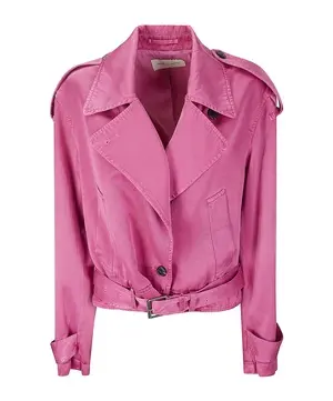 Dries Van Noten Overdyed Biker Jacket