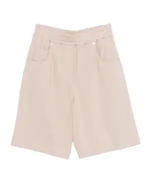 Brunello Cucinelli Elastic Waistband Shorts - Nude