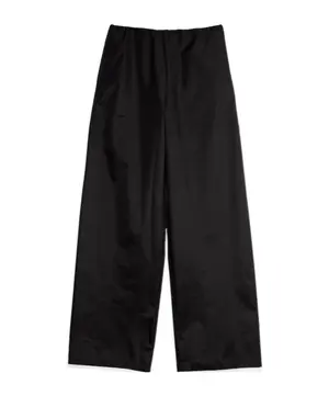 Gucci Technical Silk Poplin Wide Leg Pants