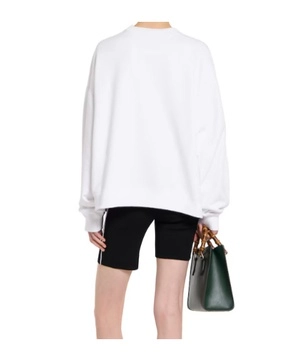 Gucci Cotton Jersey Sweatshirt With Interlocking G Print