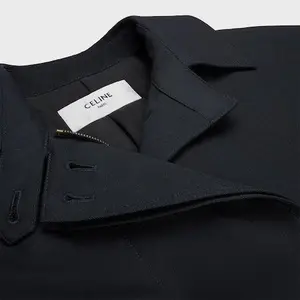 Celine Jacket In Wool And Cotton Gabardine