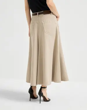 Brunello Cucinelli Five-pocket Flared Skirt