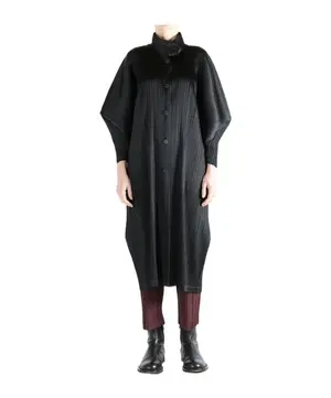 PLEATS PLEASE BY ISSEY MIYAKE Long Coat