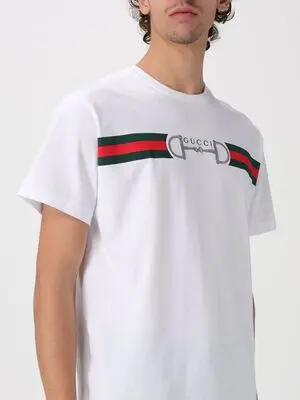 Gucci Logo Printed Crewneck T-shirt