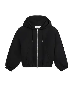 Celine Windbreaker In Nylon - Black