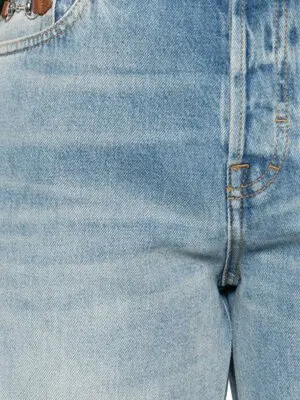 Gucci Flared Bleached Denim Jeans