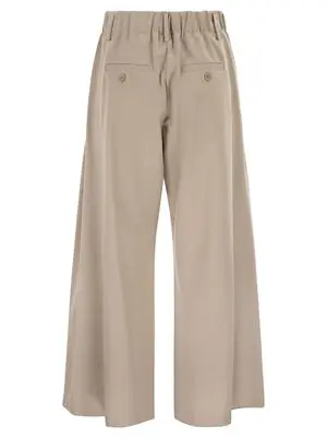 Brunello Cucinelli Drawstring Straight-leg Trousers