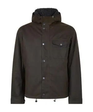 Barbour Button-up Hooded Winter Jacket