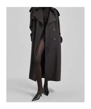 THE FRANKIE SHOP Dursley Tailored Trench Coat