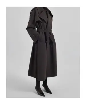 THE FRANKIE SHOP Dursley Tailored Trench Coat