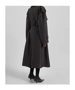 THE FRANKIE SHOP Dursley Tailored Trench Coat