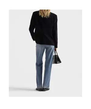 Prada Single-breasted Velvet Blazer