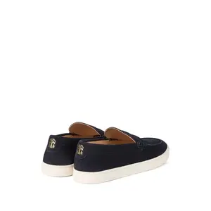 Brunello Cucinelli Suede Loafer Sneakers - Black