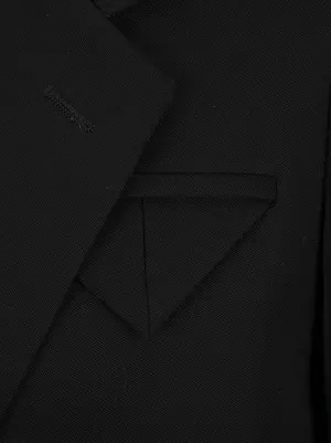 Bottega Veneta Single-breasted Blazer - Black