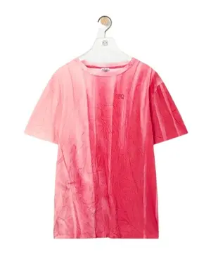 Loewe Crinkled T-shirt - Red