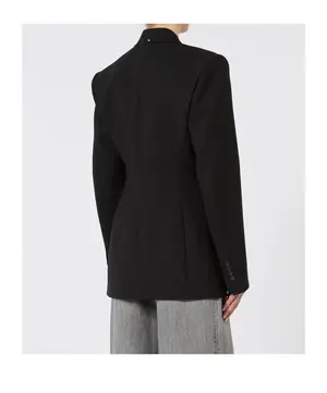 Sportmax Double-breasted Cinched Blazer